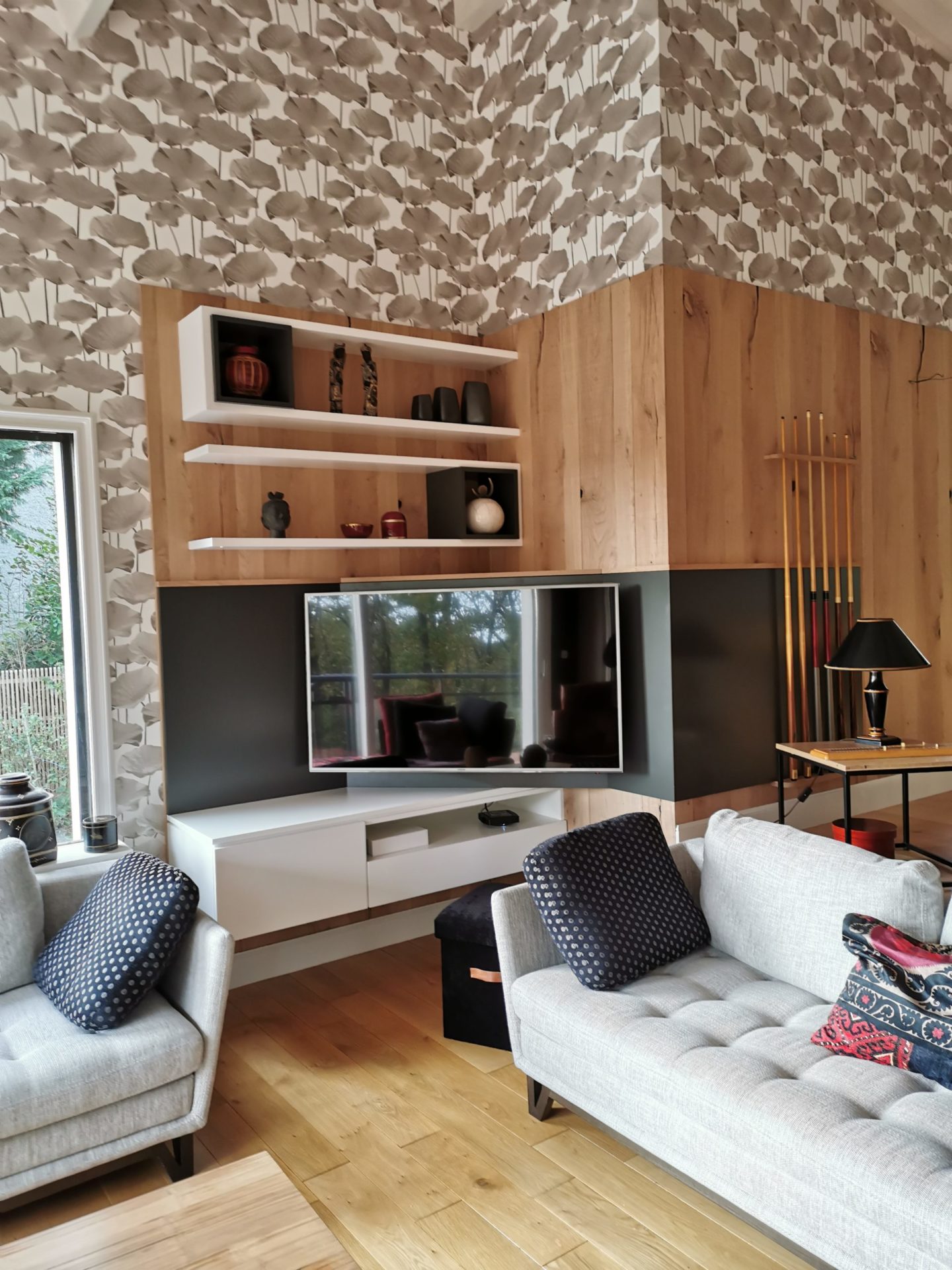 SALON TÉLÉ | Dominante bois